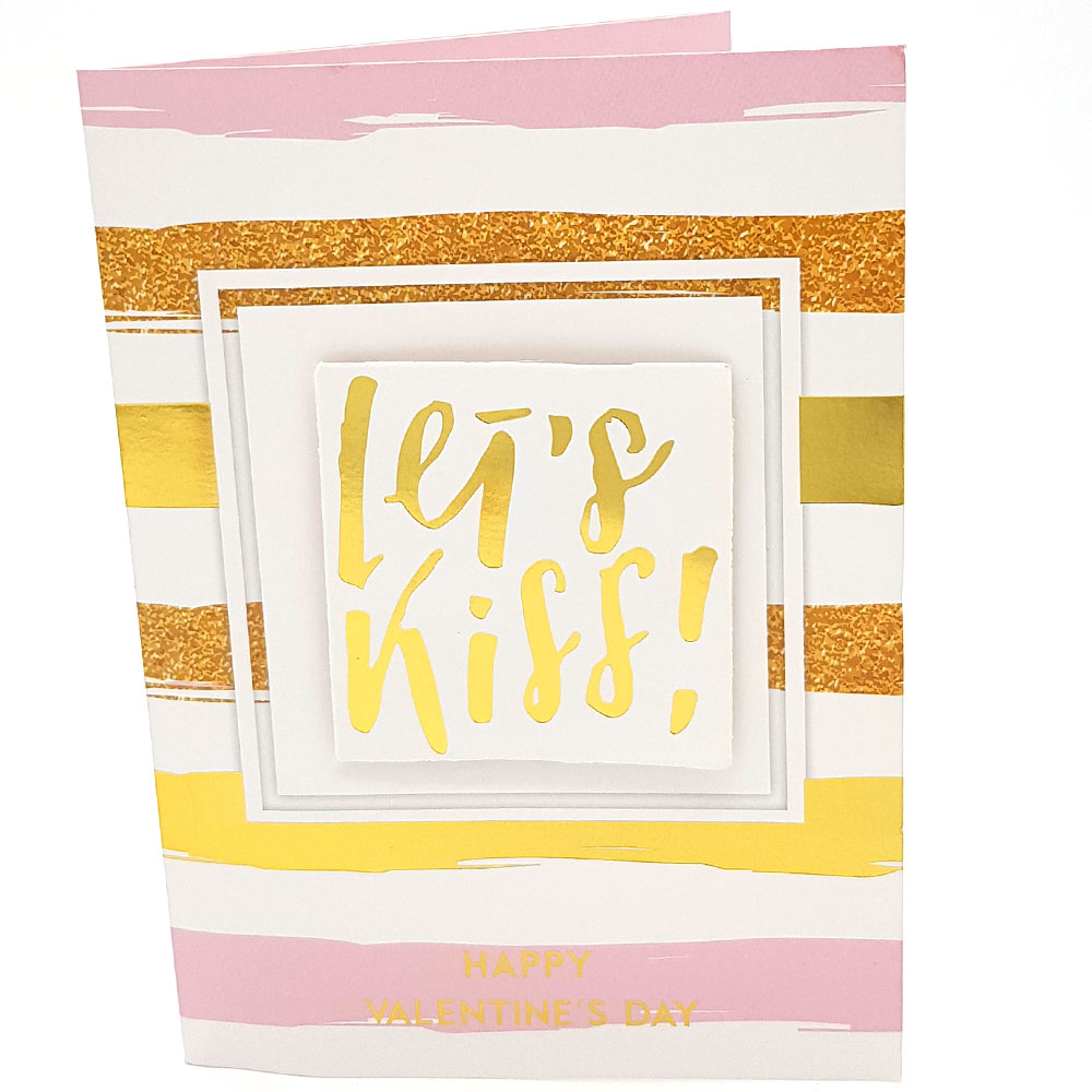 Valentines Day Musical Card- Lets Kiss - Promo Unlimited